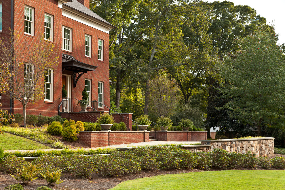 Colonial Inspired Atlanta Home - Traditional - Landscape - Atlanta - by ...