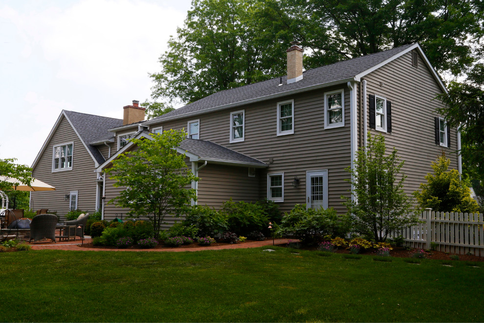 Colonial Outdoor Living and Gardening - Traditional - Landscape ...