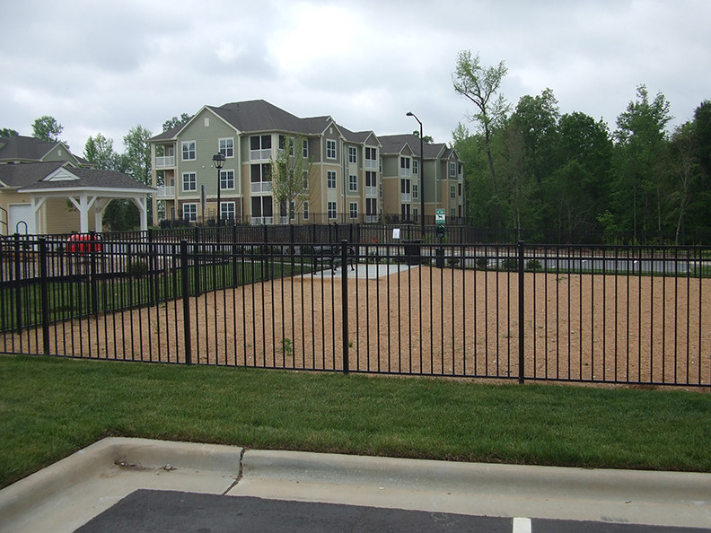 Commercial Aluminum Fencing System From Tek-Rail - Landscape - Atlanta ...