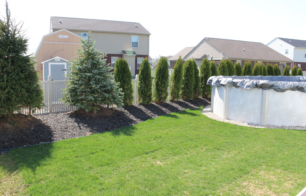 Complete Backyard Transformation - Farmhouse - Landscape - Detroit - by ...