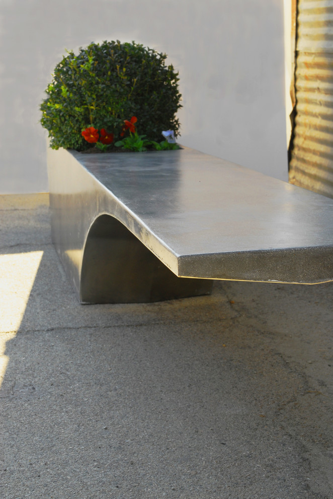 Concrete Bench - Contemporary - Landscape - Los Angeles - by BLEND ...