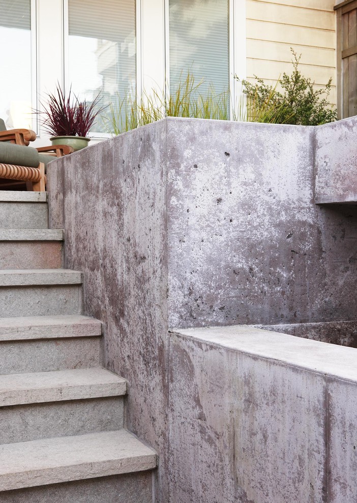 Concrete Walls - Contemporary - Landscape - San Francisco - by Arterra ...