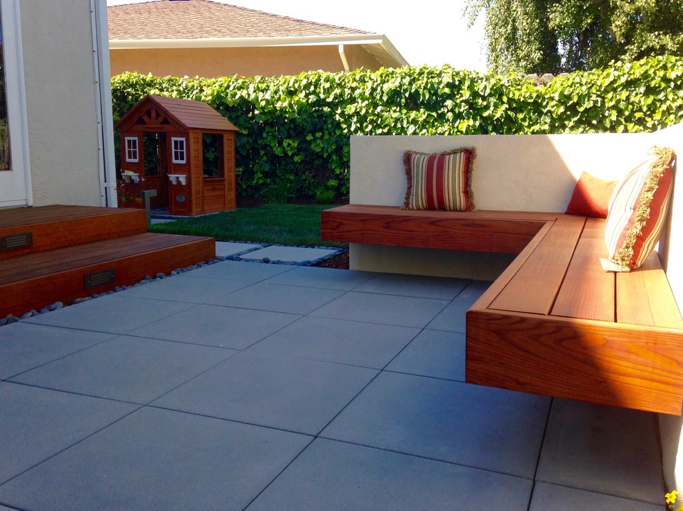Contemporary Backyard - Contemporary - Patio - San Francisco - by Vision Garden Design | Houzz