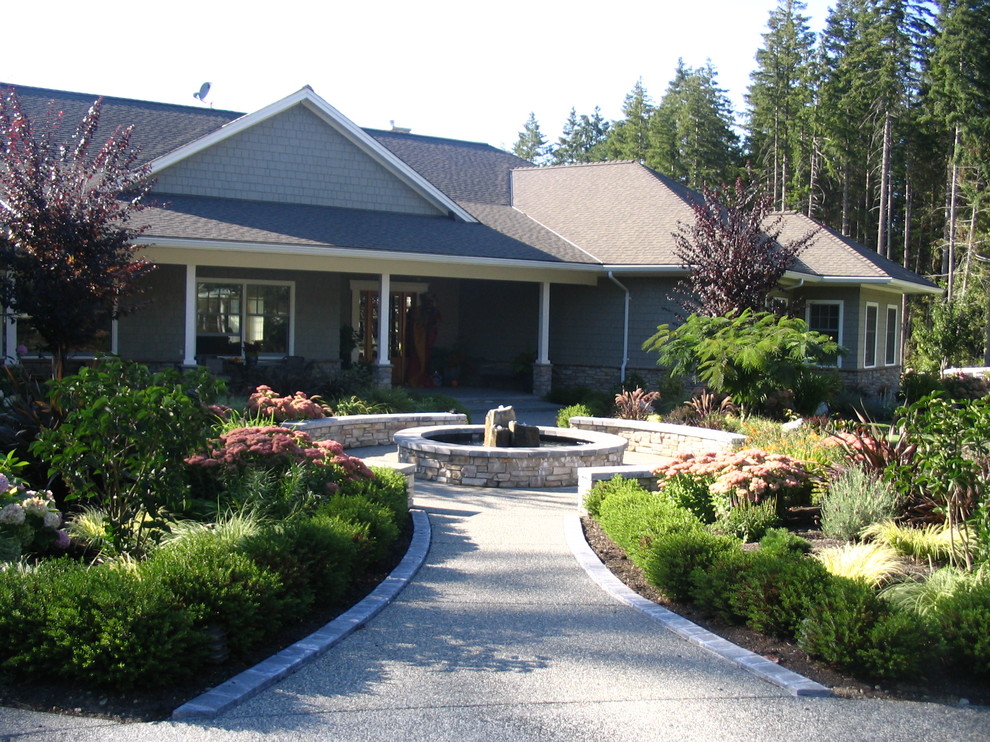 Contemporary Farmhouse Garden - Farmhouse - Landscape - Seattle - by ...