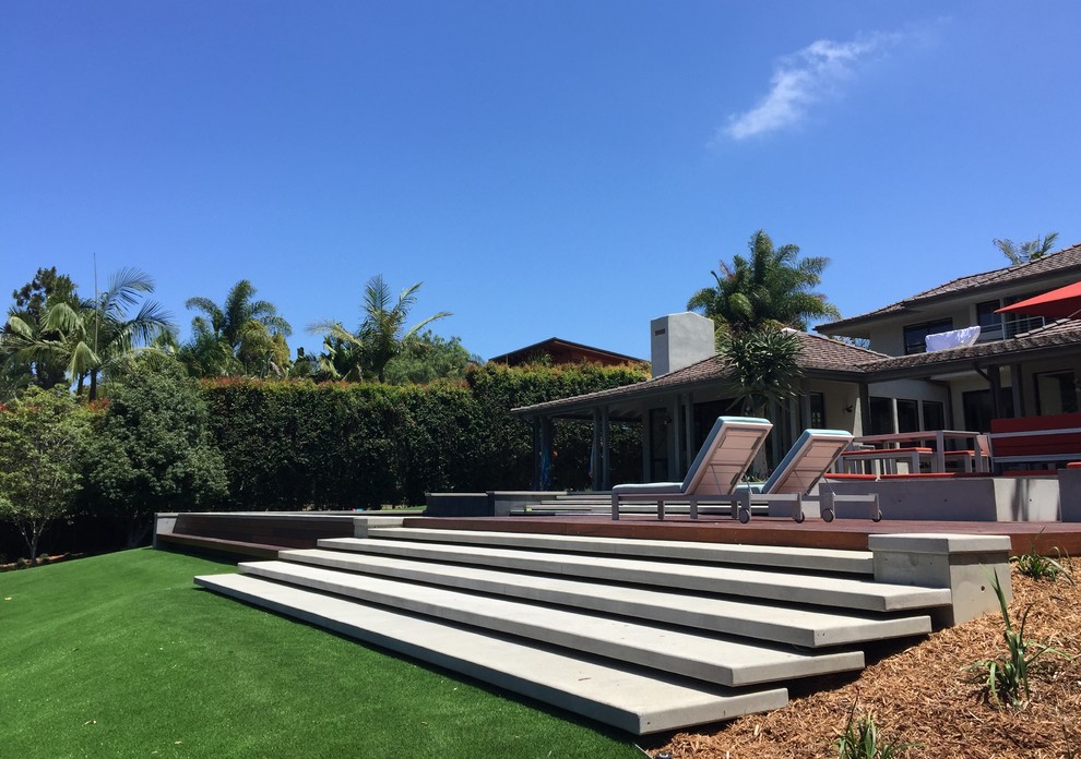 Contemporary Island Style Hymettus - Contemporary - Landscape - San ...