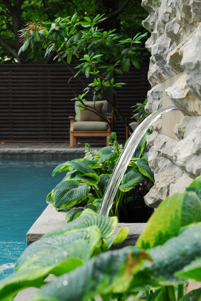 Contemporary Poolscape - Traditional - Landscape - Toronto - by ...