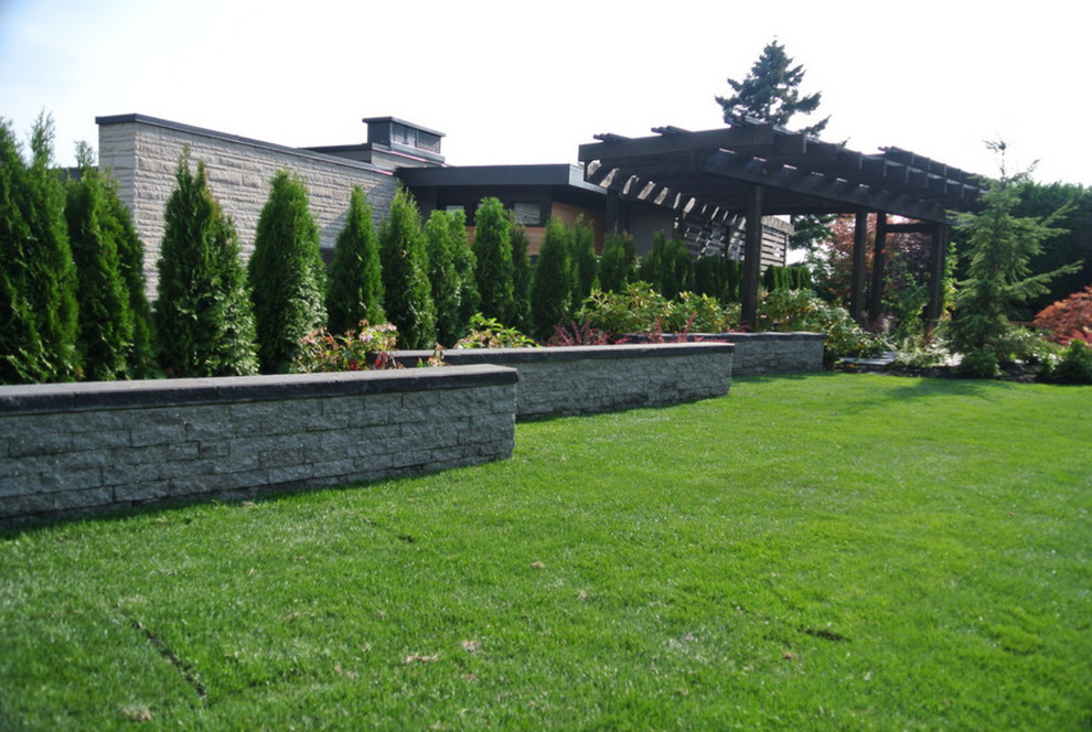 Contemporary West Vancouver Landscape - Contemporary - Landscape ...