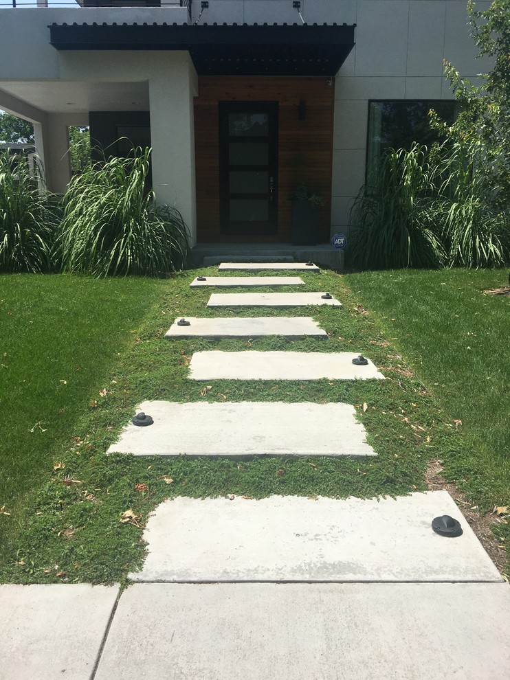 Cory/Merrill - Modern - Landscape - Denver - by Bloom Concrete ...