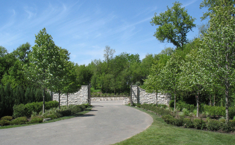 Country Chateau - Traditional - Landscape - Chicago - by Pamela Self ...