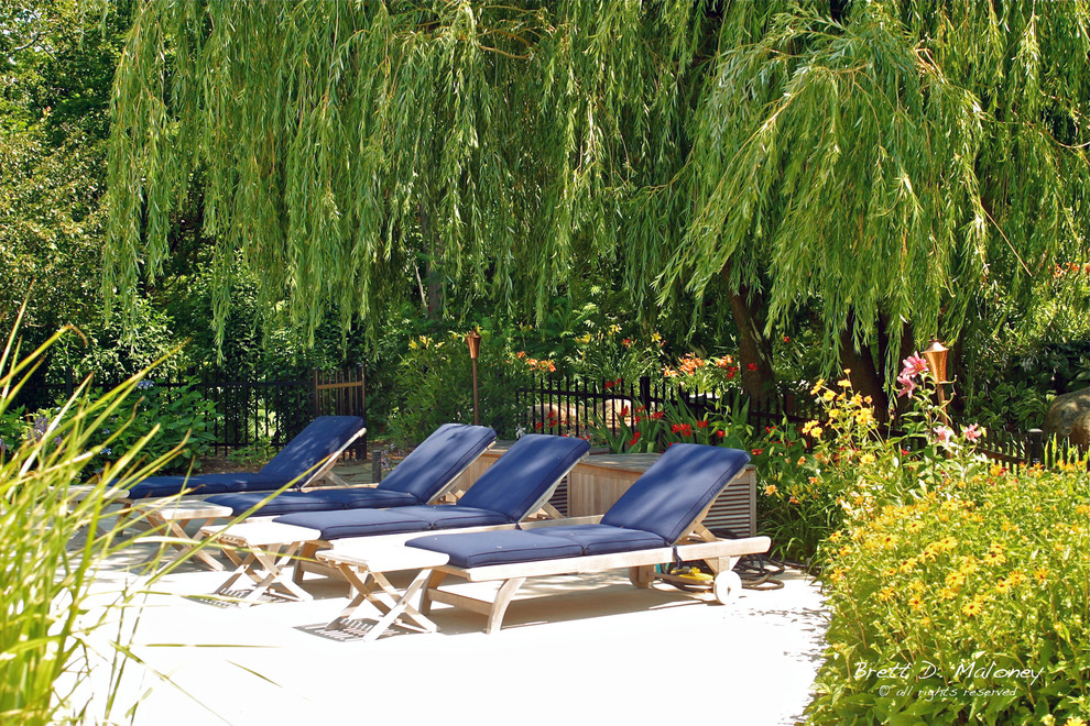 Country Estate Swimming Pool - Traditional - Landscape - Other - by ...