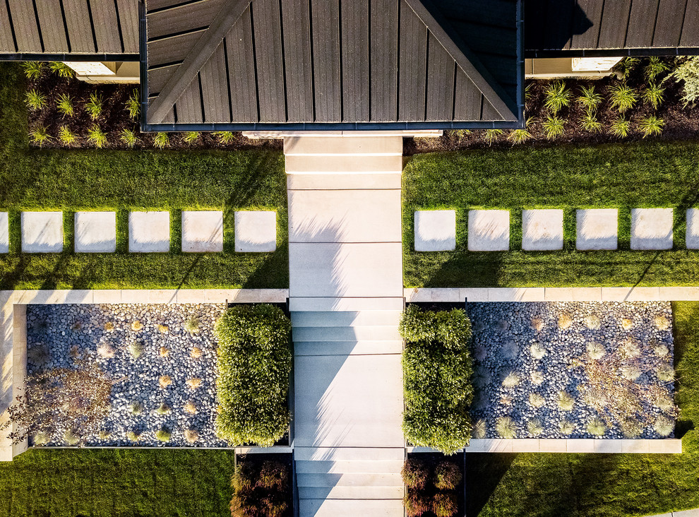 Modern Landscaping For Front Yard - Contemporary - Landscape - Salt ...
