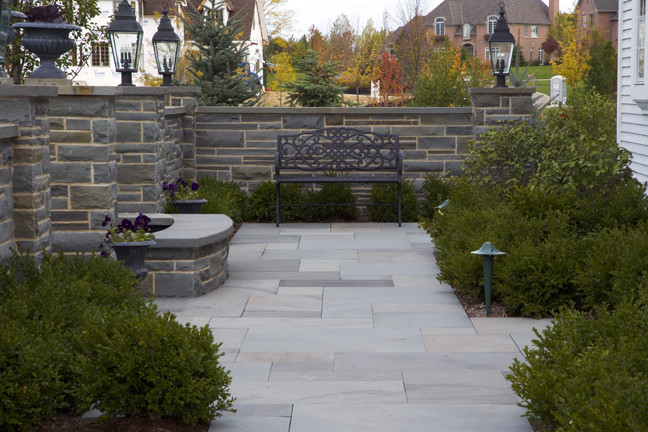 Courtyard Bench Seating - Traditional - Garden - Chicago - by James ...