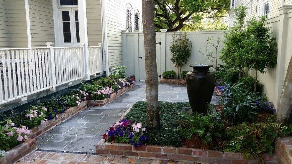 Courtyards - Traditional - Landscape - New Orleans - by Exterior ...