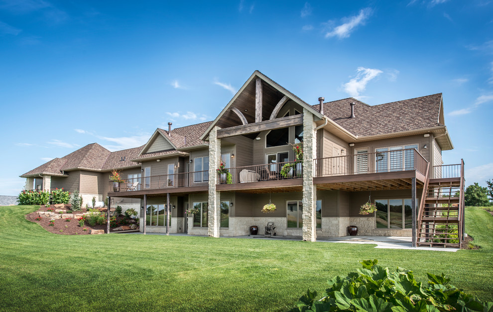 Covered Bridge - Craftsman - Landscape - Omaha - by Rezac Construction ...