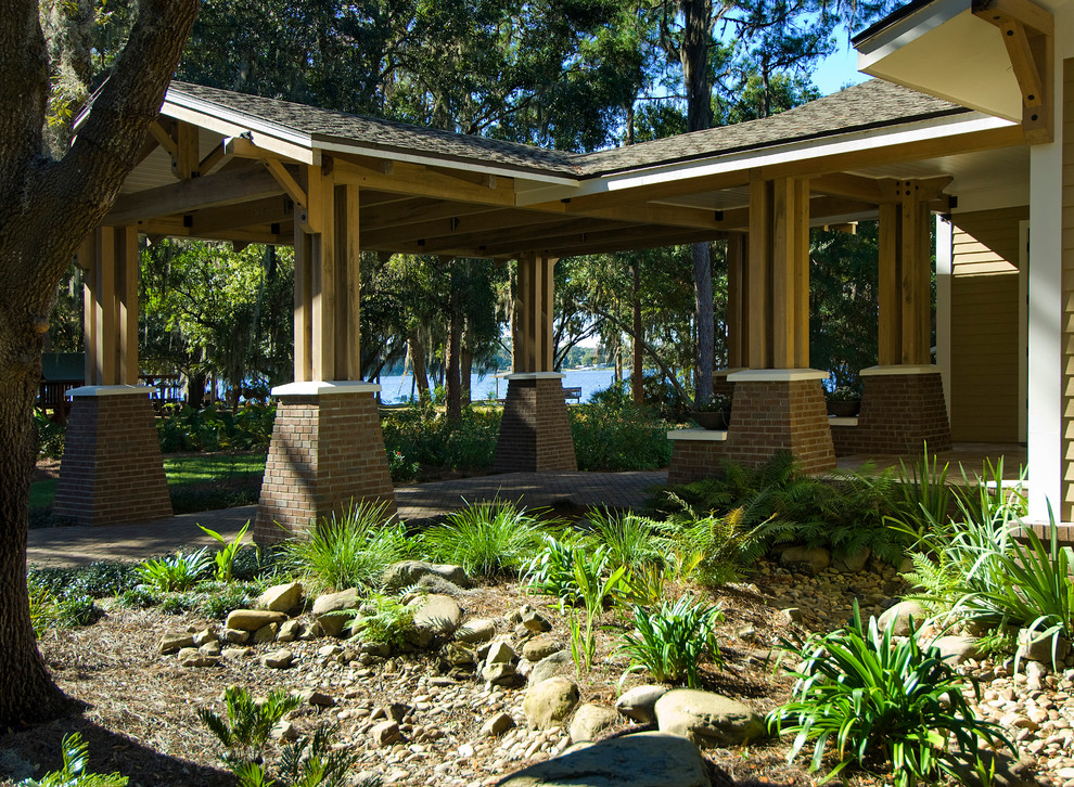 Craftsman Home with Nature Calling - Craftsman - Landscape - Tampa - by ...