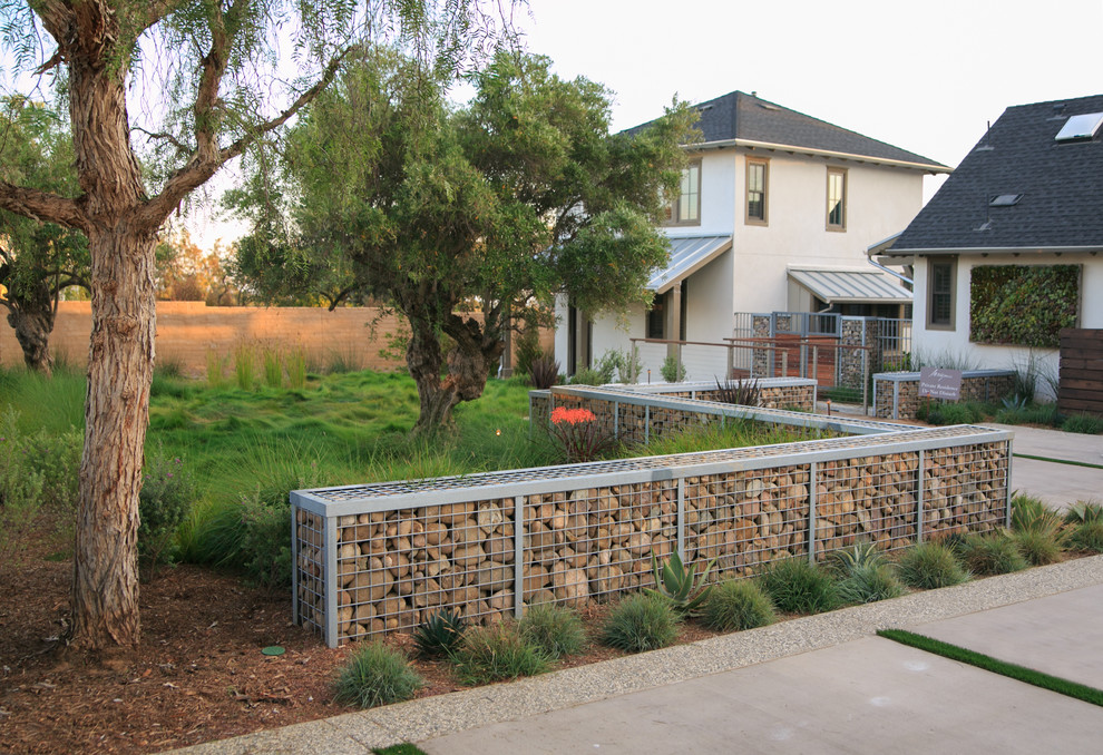 Create A Boundary: Encinitas Modern Farmhouse - Eclectic - Garden - San ...