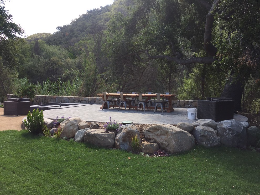 Creek Side Farms / Backyard - Farmhouse - Landscape - Los Angeles - by Element Landscape ...