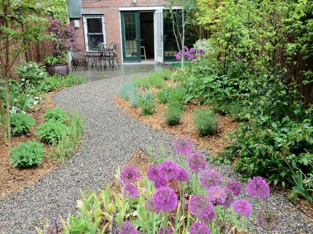 Crushed Stone Garden - Traditional - Garden - New York - by Little ...
