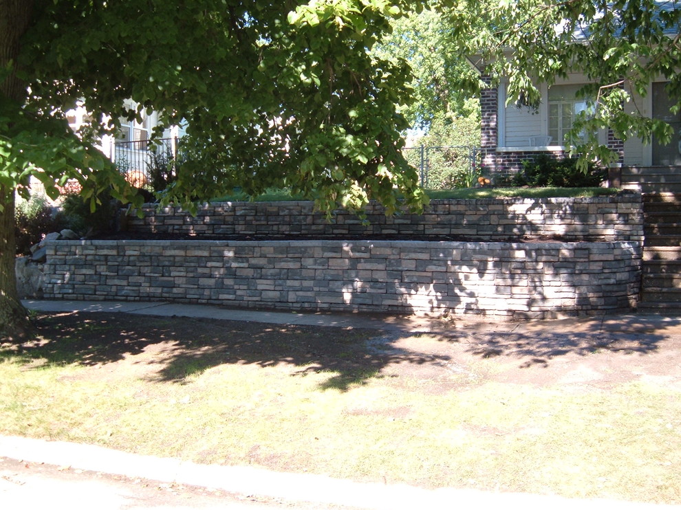 Curb Appeal Retaining Wall - Landscape - Other - by Capital Landscaping ...
