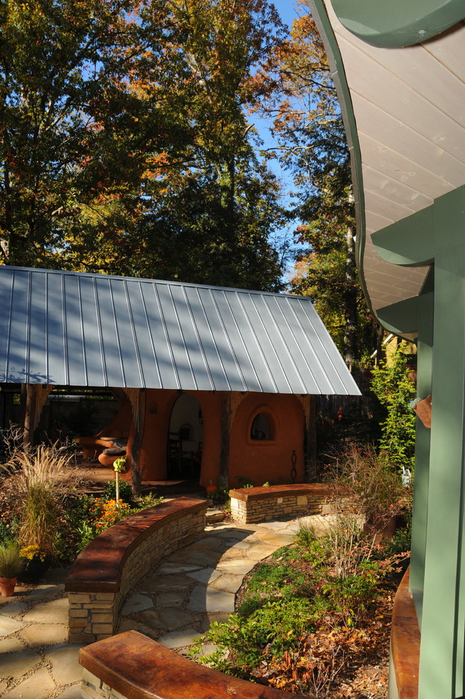 Curved Porch Addition - Traditional - Landscape - Other - by Diana ...