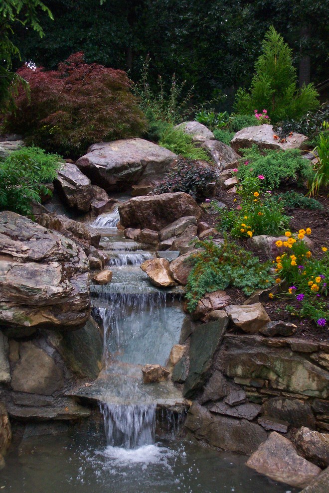 Custom Designed Water Feature - Traditional - Landscape - Other - by ...