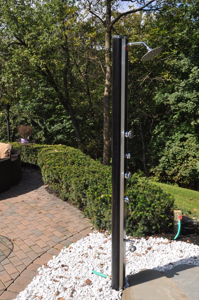 Custom Free Form Pool with Swim Up Bar - Traditional - Landscape ...