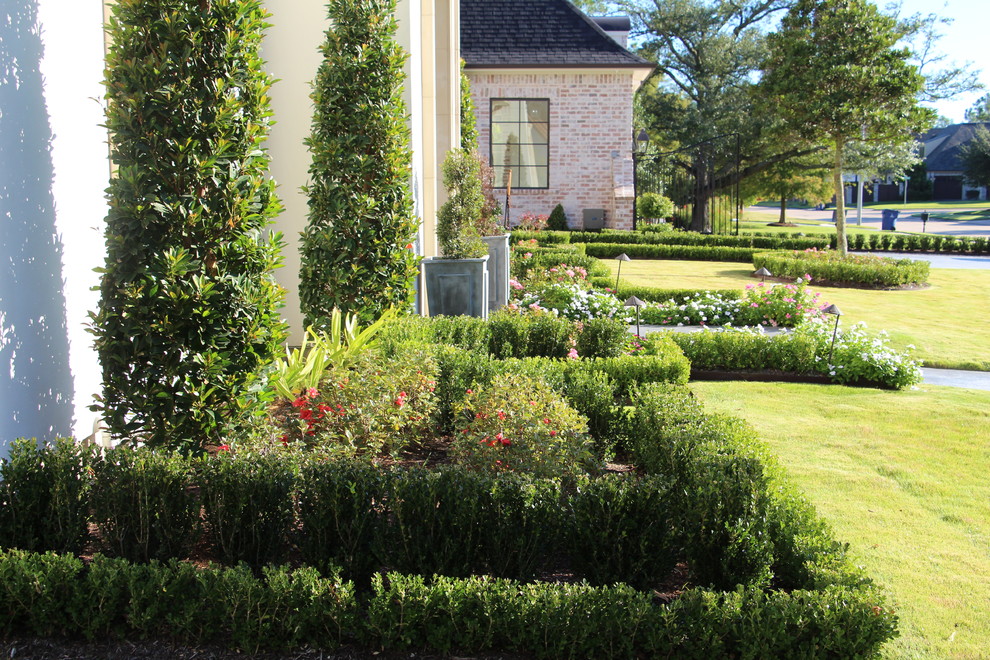 Custom Home Landscape 77546 - Transitional - Landscape - Houston - by ...