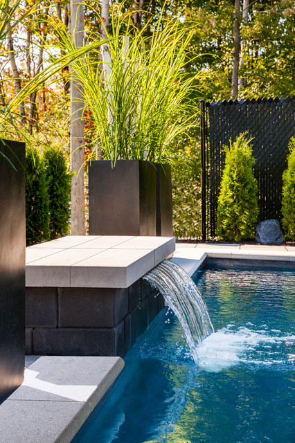 Custom Modern Style Water Feature - Modern - Garden | Houzz AU