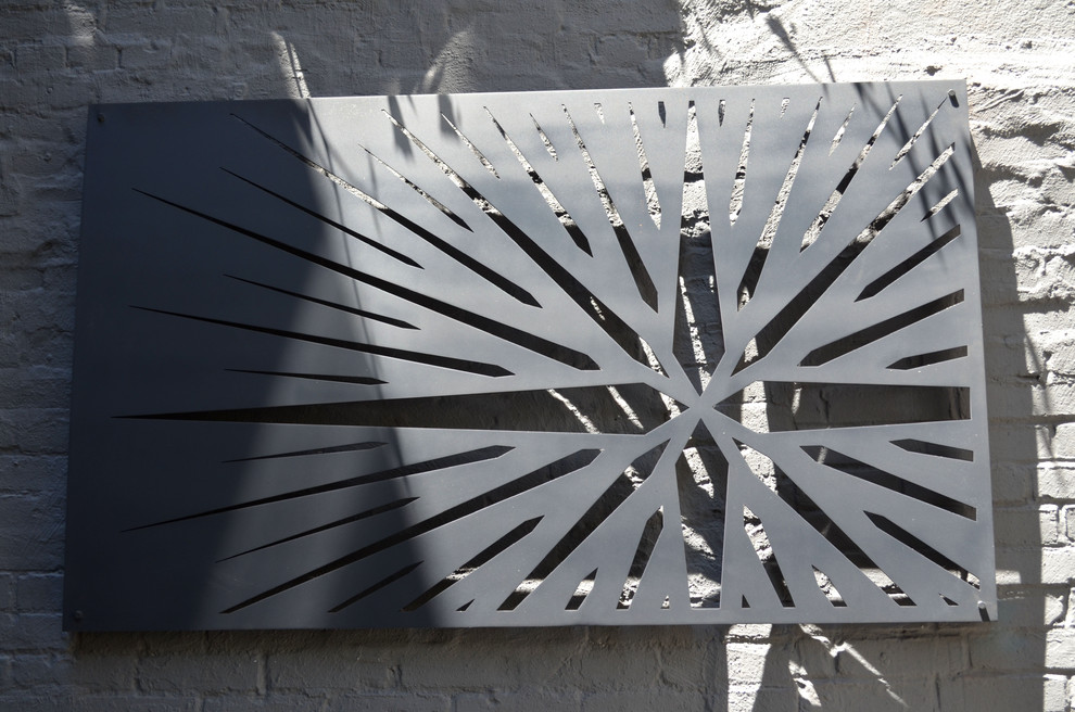 Custom Outdoor Metal Wall Panel - Modern - Landscape - New York - by ...