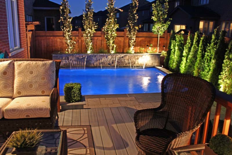 Custom plunge pool & landscaping - Landscape - Toronto - by Fine Design ...