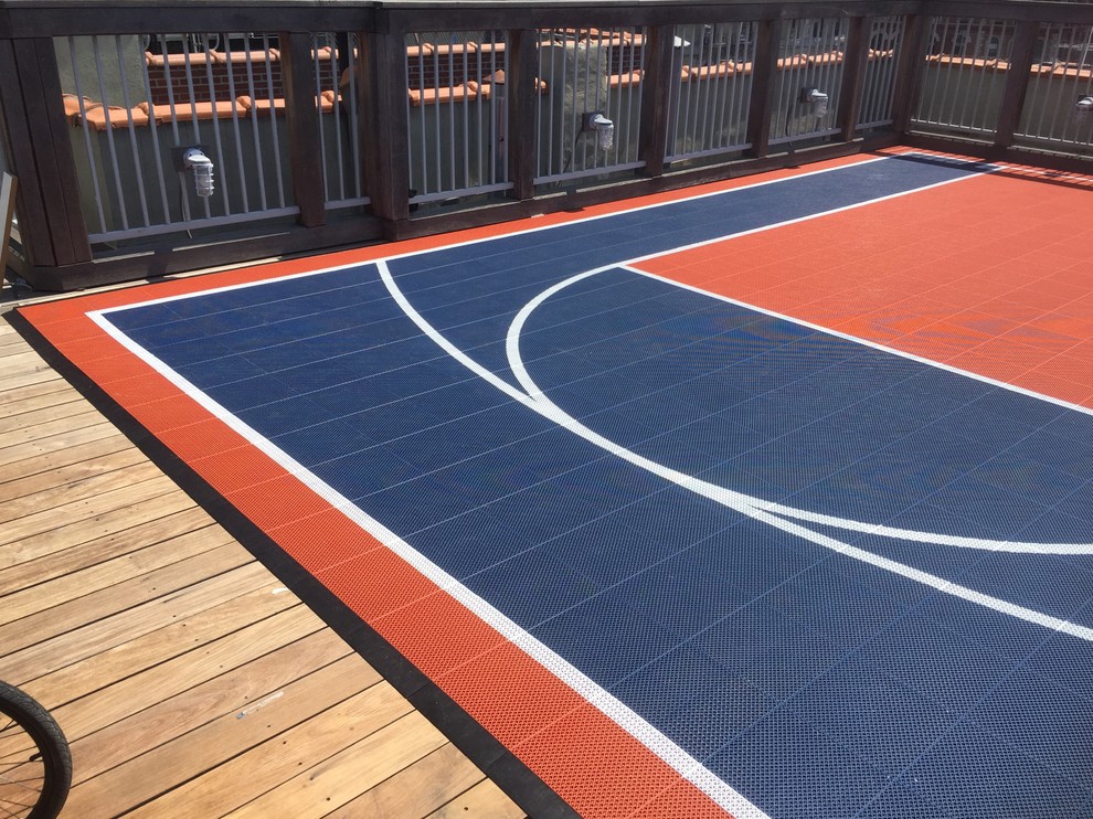Custom Rooftop Basketball Court - Modern - Landscape - New York - by ...