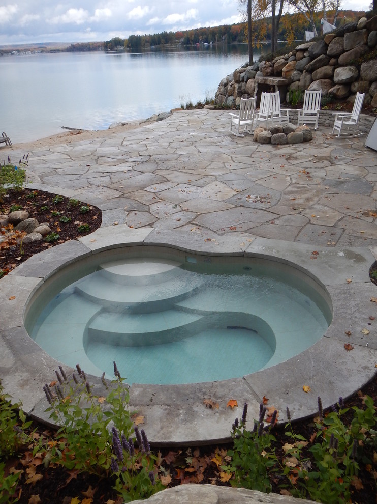 Custom Spas - Pool - Other - by Common Ground Landscapes | Houzz