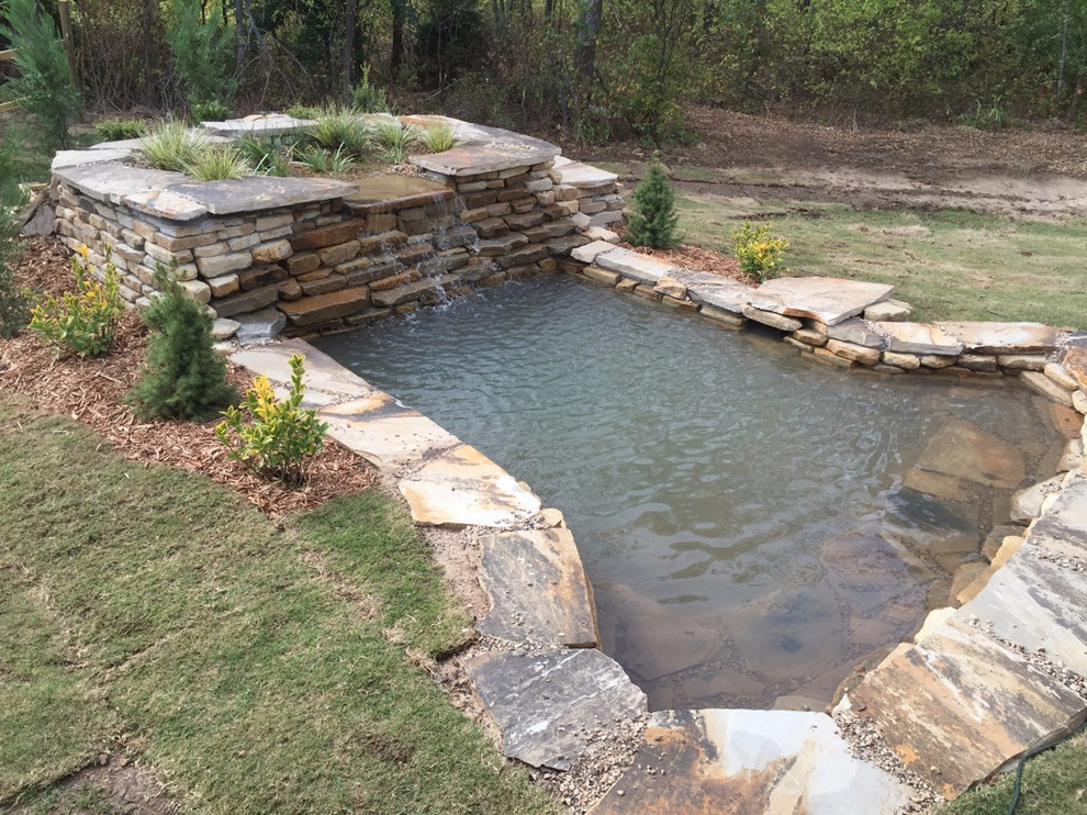 Custom Swimming Pond - Rustic - Landscape - Other - by Anderson Pond ...