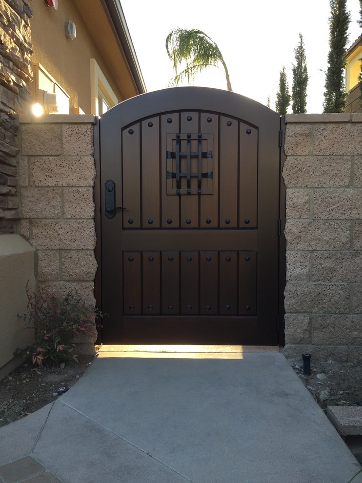 Custom Wood Gate by Garden Passages - Landscape - Orange County - by ...