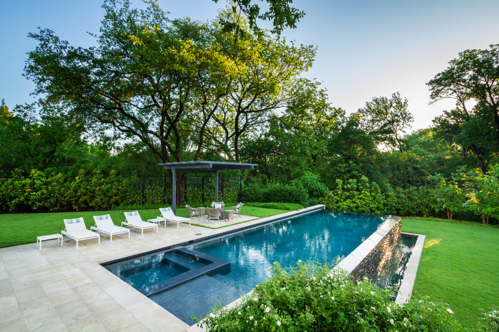 Dallas Project 4 - French Country - Pool - Dallas - by The Garden ...