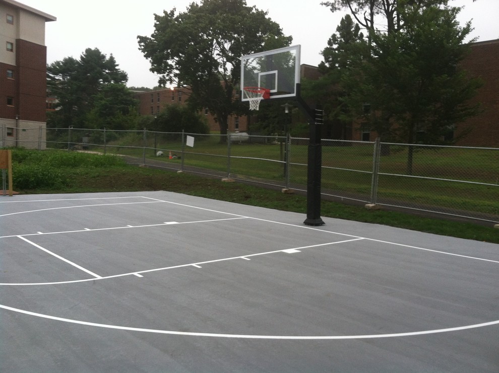 David B's Hercules Diamond Basketball System on a 60x80 in Cumberland ...