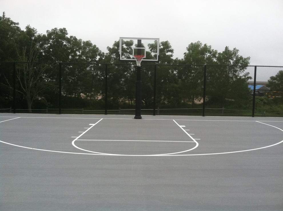 David B's Hercules Diamond Basketball System on a 60x80 in Cumberland ...