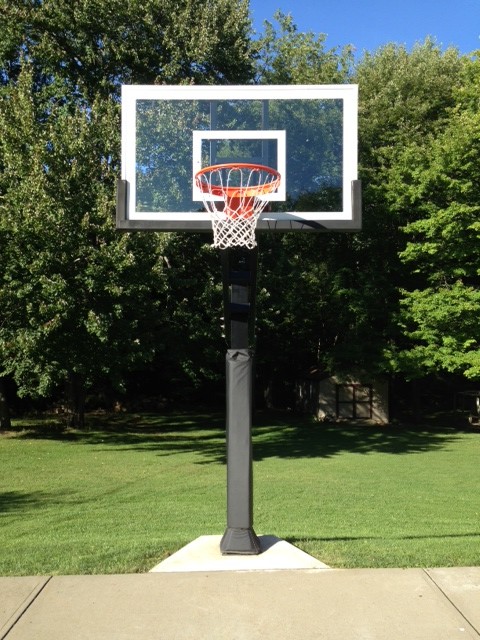 David S's Pro Dunk Gold Basketball System on a 40x30 in Butler, PA ...