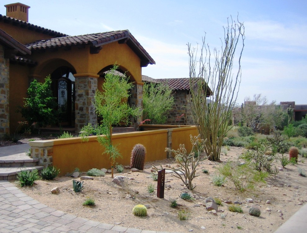 DC Ranch Country Club--Entry Landscape - Mediterranean - Landscape ...