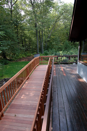 Deck House Handicap Access Ramp - Clásico - Jardín - Boston - de ...