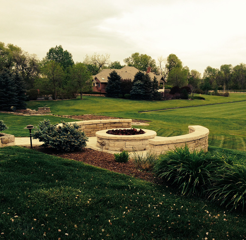 Denver Backyard Landscape Project - Traditional - Landscape - Denver ...