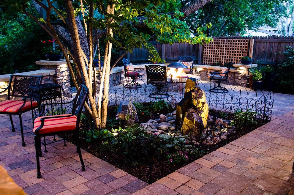 Denver Backyard Patio Area - Traditional - Landscape - Denver - by ...