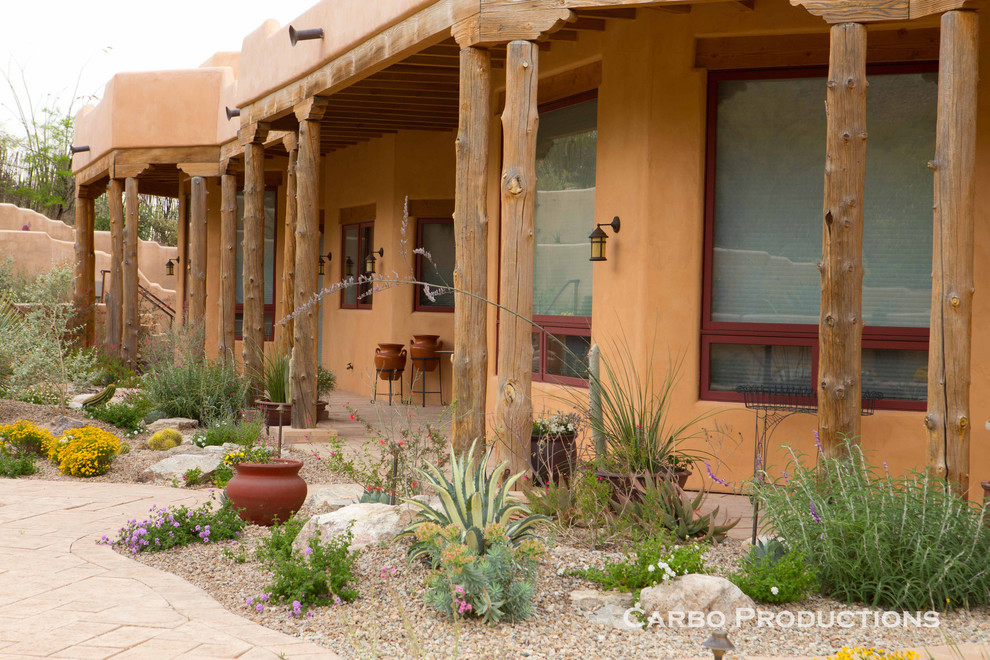 Desert patios from Sonoran Gardens - Southwestern - Landscape - Phoenix ...