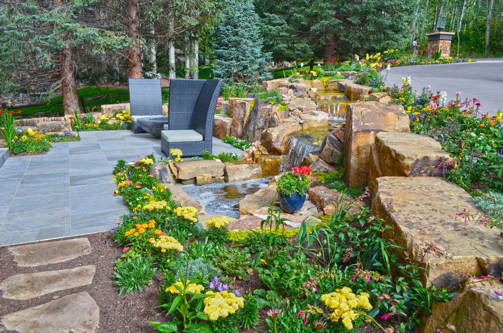 Design - Build Mountain Home Landscape in Vail, CO - Modern - Landscape ...