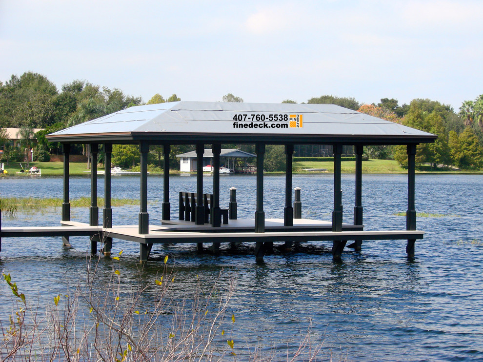 Dock at Lake Down, Windermere FL - Traditional - Landscape - Orlando ...