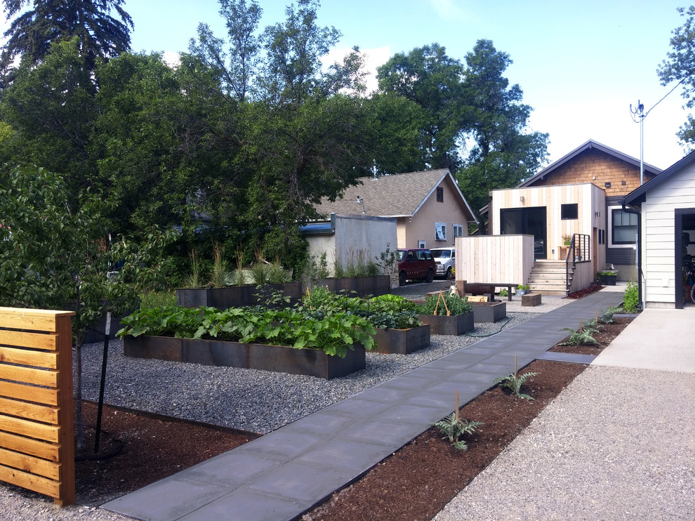 Downtown Steel Planters and Steel Rain Gardens with Runnels ...