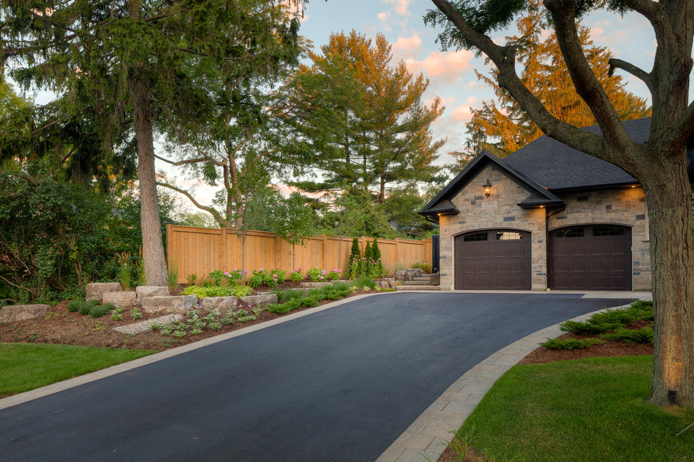 Driveway and Side Yard - Contemporary - Landscape - Toronto - by ...