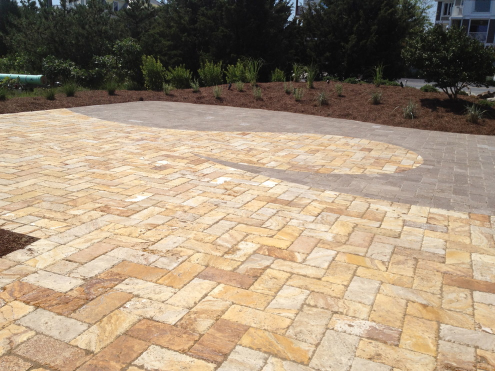 Driveway - Beach Style - Landscape - Philadelphia - by Borsello ...