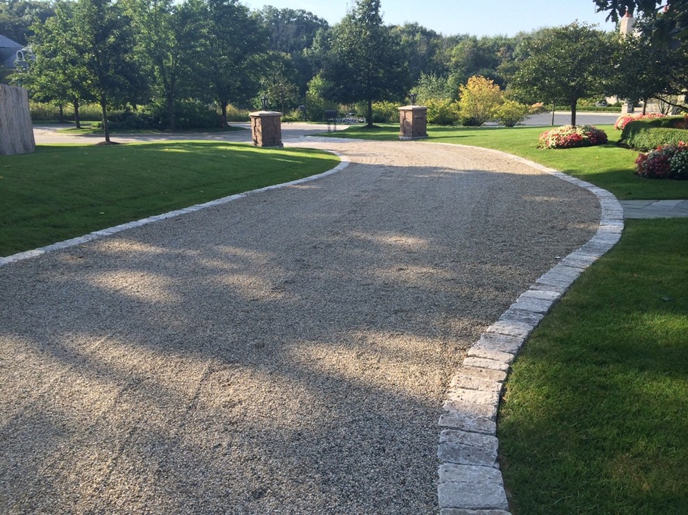 Driveway - Traditional - Landscape - Chicago - by PaveStone Brick ...