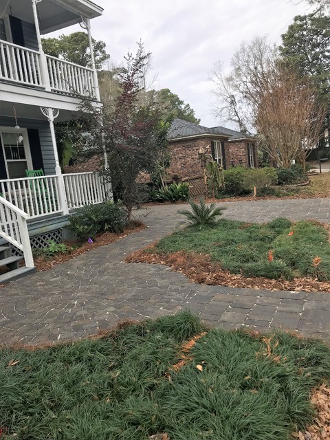 Driveway renovation - Traditional - Garden - Charleston - by Creative ...